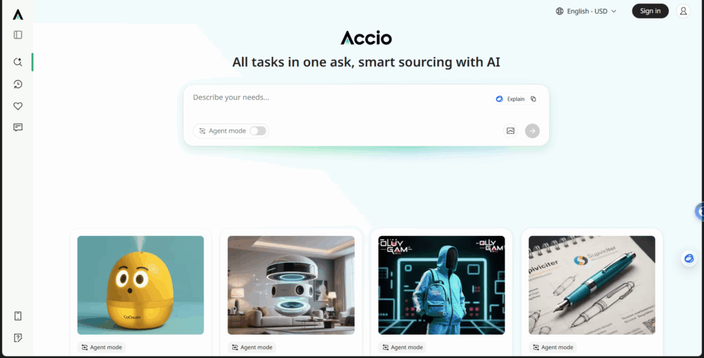 Accio.com: Revolutionary AI Search & Data Analysis PlatformAccio.com AI ...